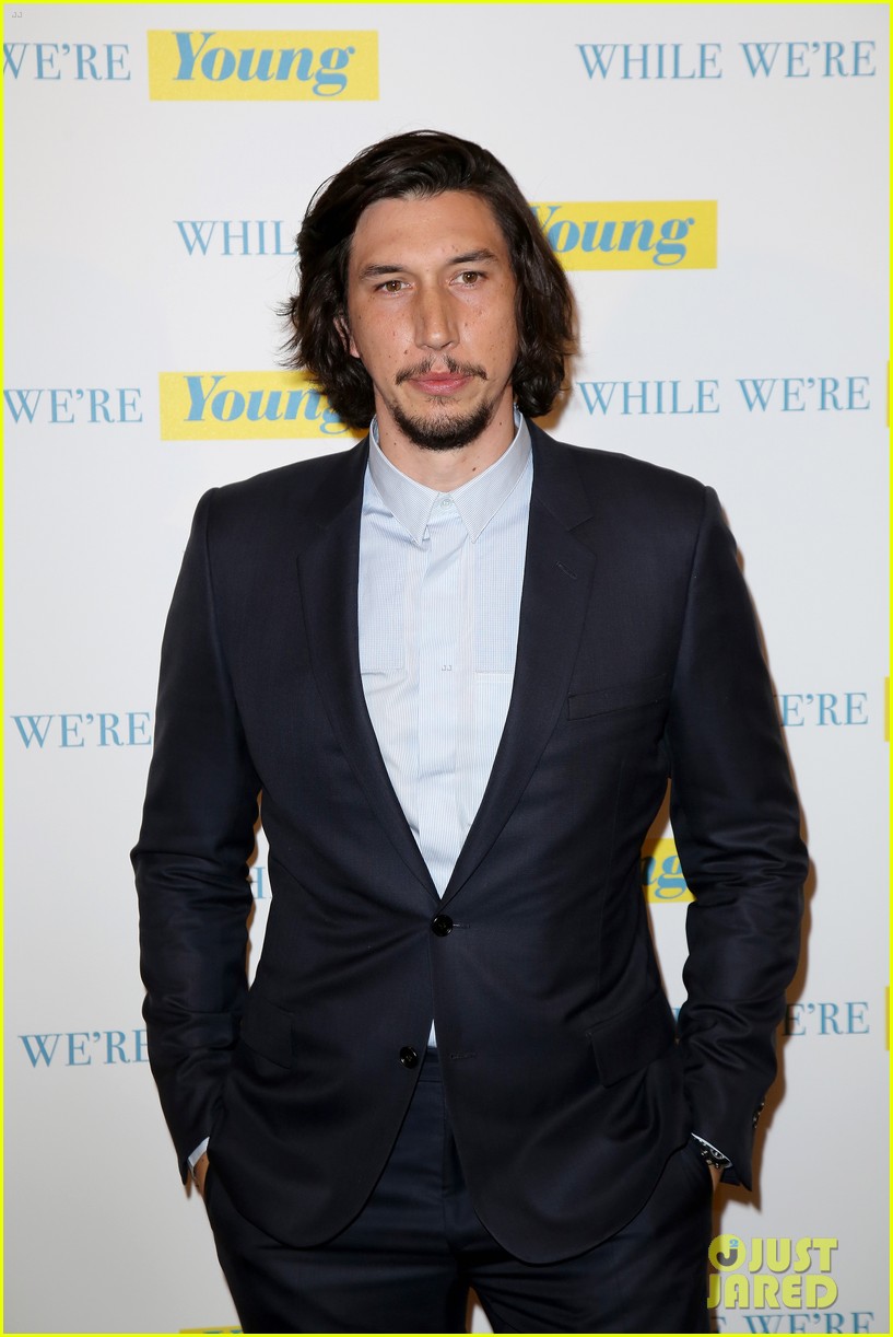 Adam Driver Premieres His Film 'While We're Young' in Paris: Photo ...