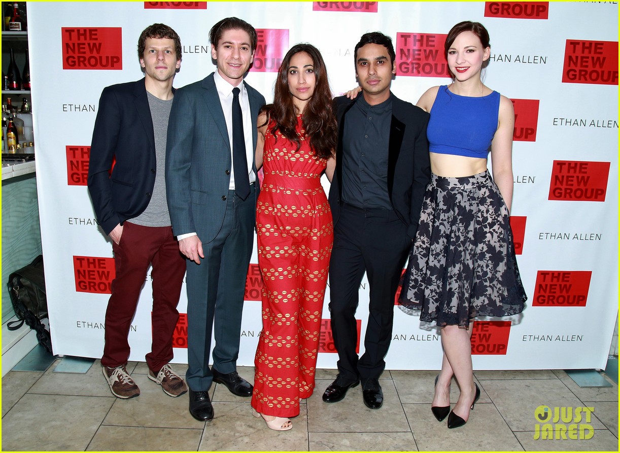 Jesse Eisenberg & 'The Spoils' Cast Celebrate Opening Night!: Photo ...