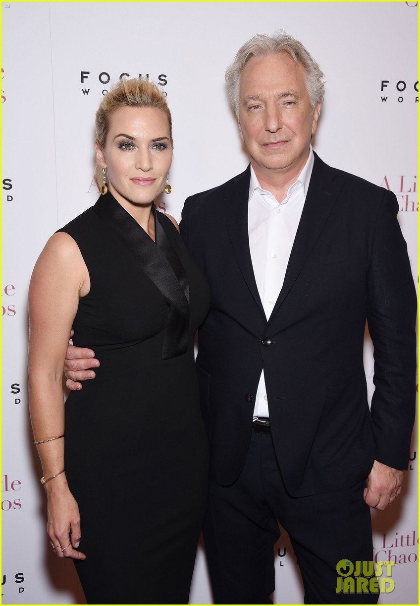 Kate Winslet Brings 'A Little Chaos' to NYC with Alan Rickman!: Photo ...