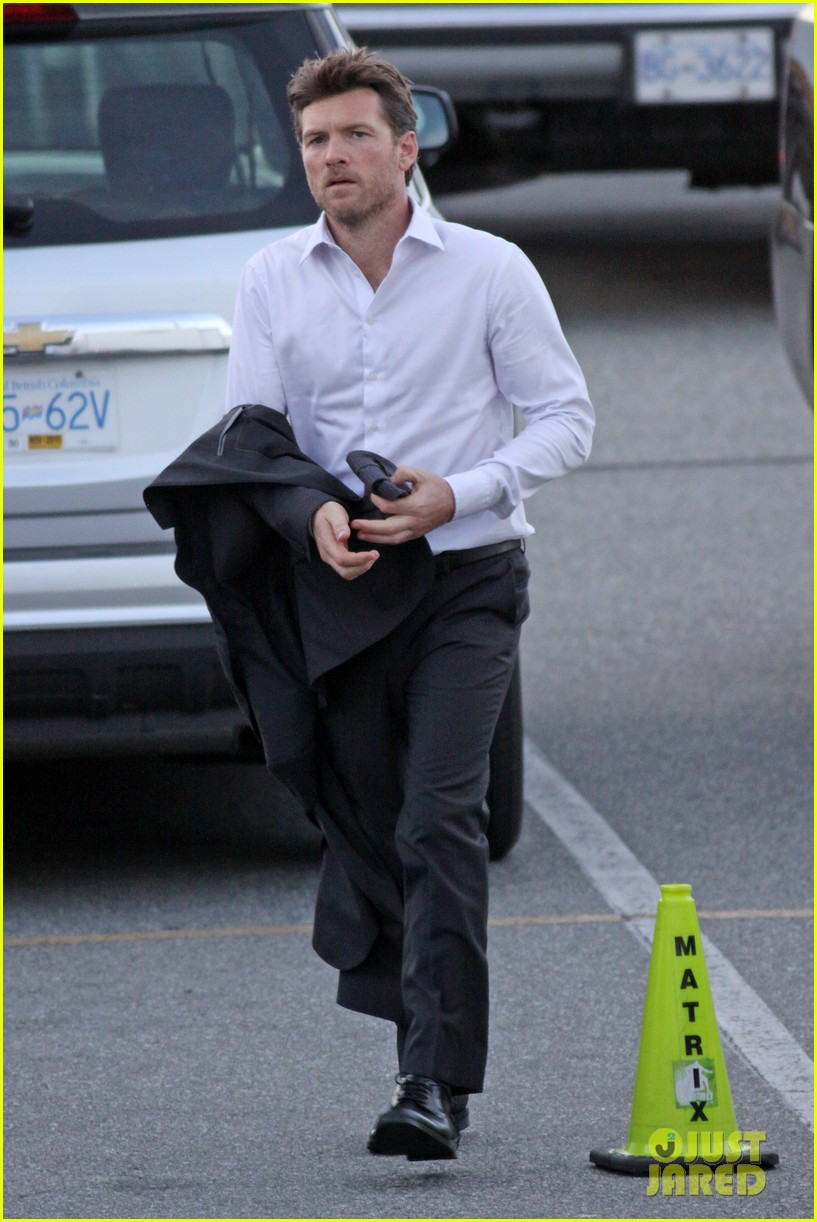 Sam Worthington Shows Some Chest Hair on 'Shack' Set: Photo 3402729 ...