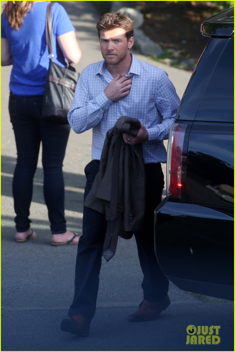 Sam Worthington Shows Some Chest Hair on 'Shack' Set: Photo 3402759 ...