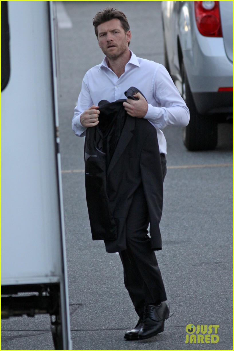Sam Worthington Shows Some Chest Hair on 'Shack' Set: Photo 3402764 ...