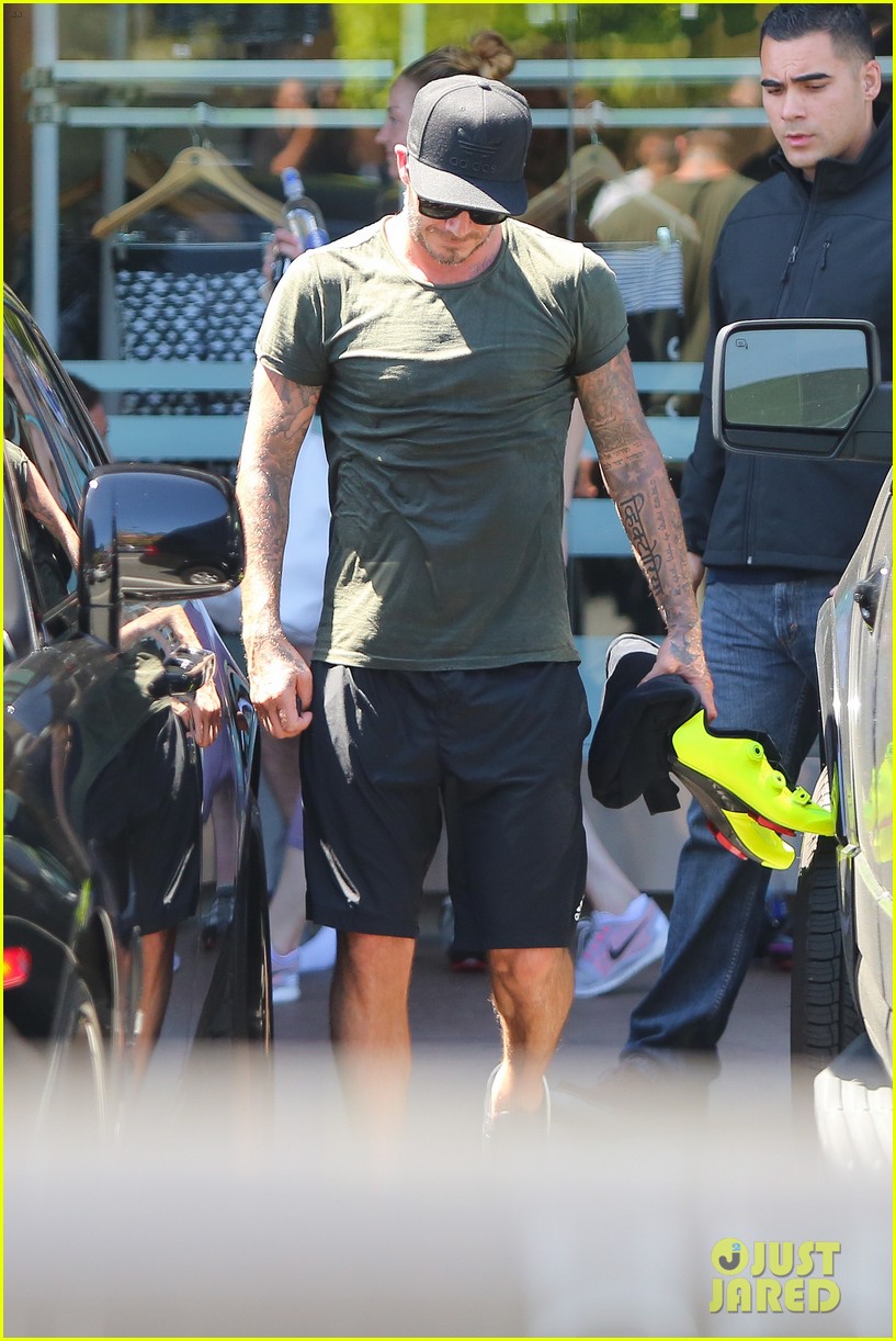 David Beckham Helps Fan With Cancer Accomplish His Bucket List: Photo ...