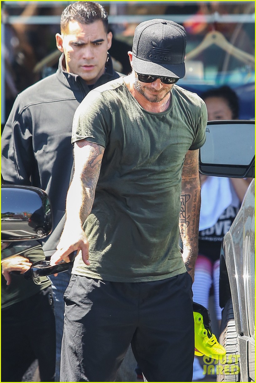 David Beckham Helps Fan With Cancer Accomplish His Bucket List: Photo ...