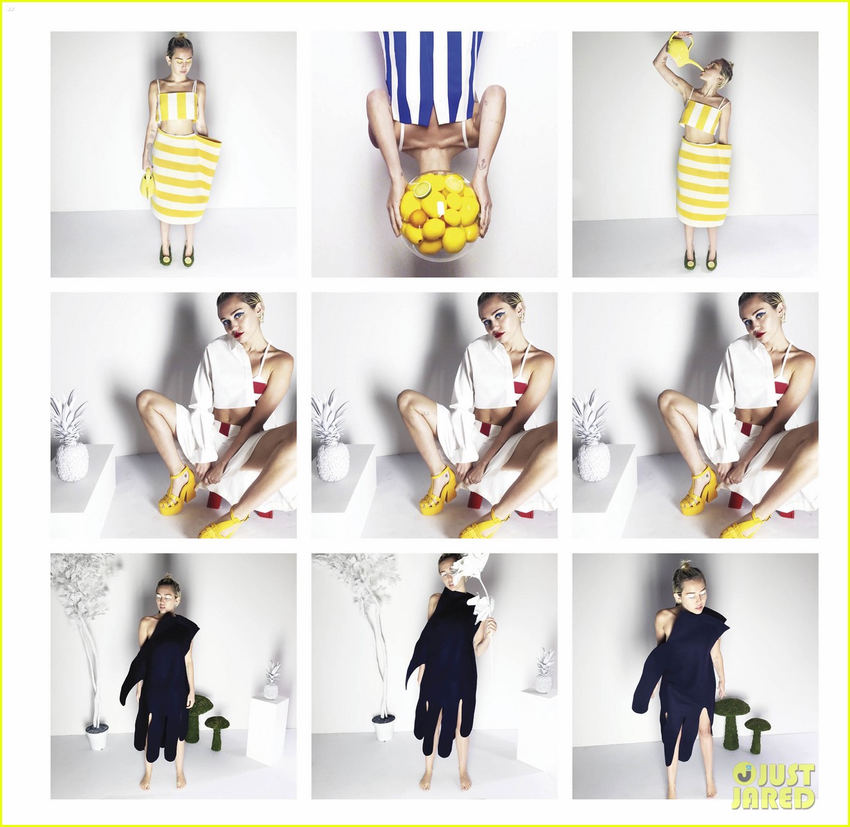 Miley Cyrus Poses Topless For V Magazine Photo 3406335 Magazine Miley Cyrus Topless