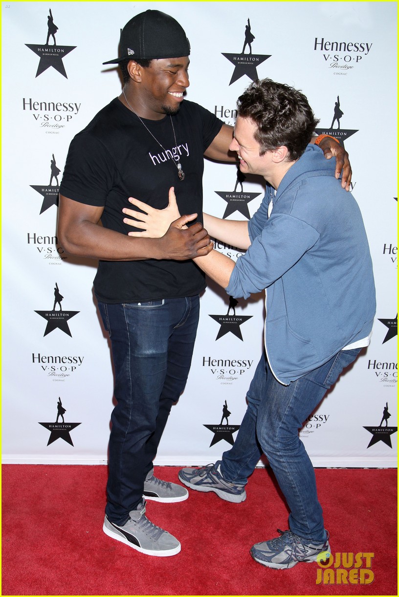 Jonathan Groff & 'Hamilton' Cast Celebrate Their First Week on Broadway ...