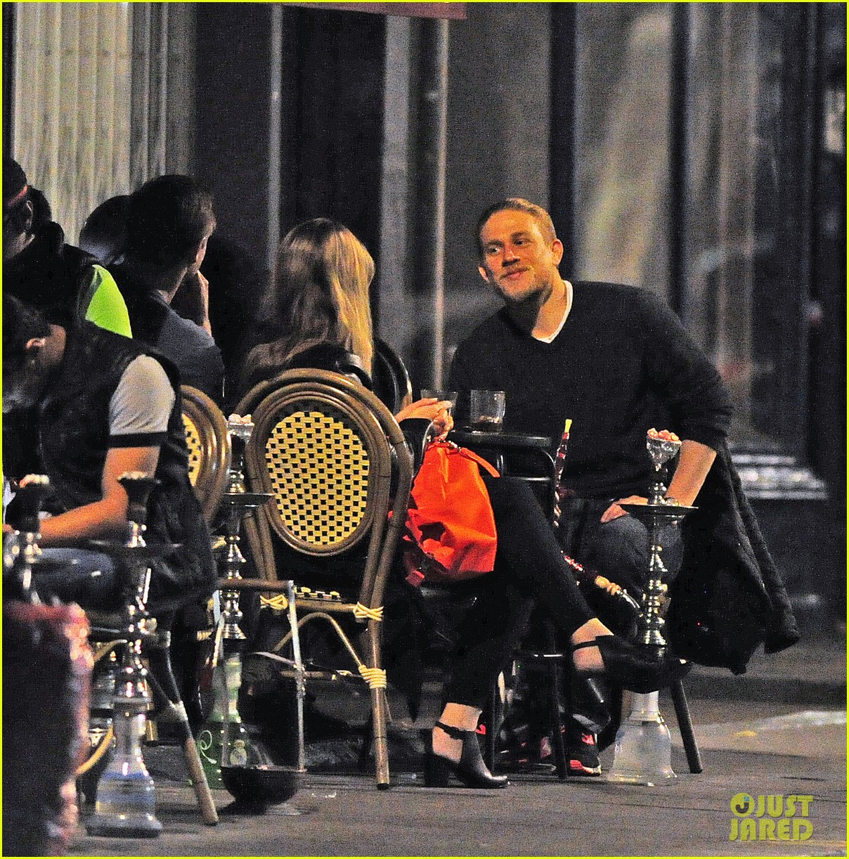 Charlie Hunnam Hangs Out at Hookah Bar with Friends: Photo 3418003 ...