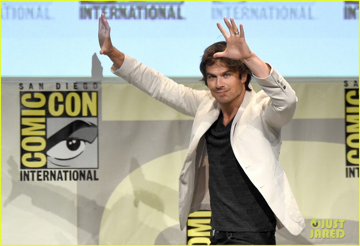 Watch Ian Somerhalder & Chris Wood Kiss While Recreating Famous ...