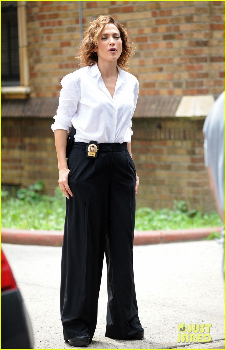 Jennifer Lopez Films 'Shades of Blue' Scenes With Dayo Okeniyi: Photo ...