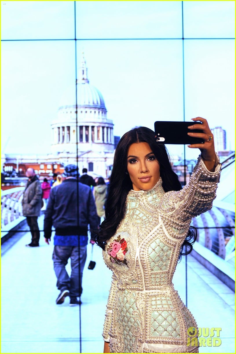 Kim Kardashian's Wax Figure in London Is Selfie Ready!: Photo 3412232 ...
