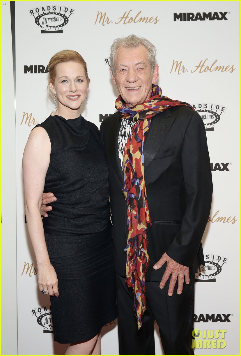 Laura Linney & Ian McKellen Bring 'Mr. Holmes' To New York!: Photo ...