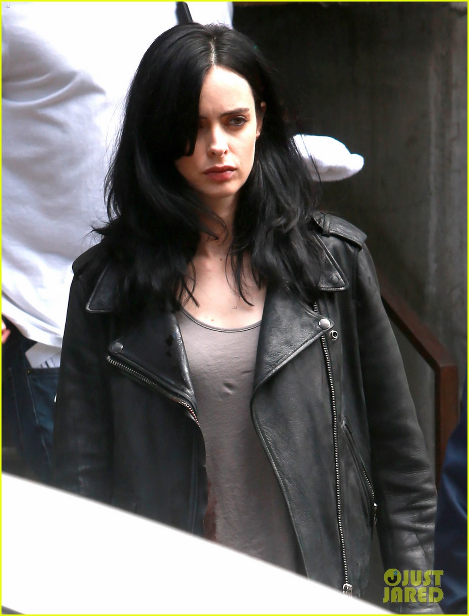 Krysten Ritter Gets Bloody for 'Jessica Jones' Filming in NYC: Photo 3411334 | Krysten Ritter ...