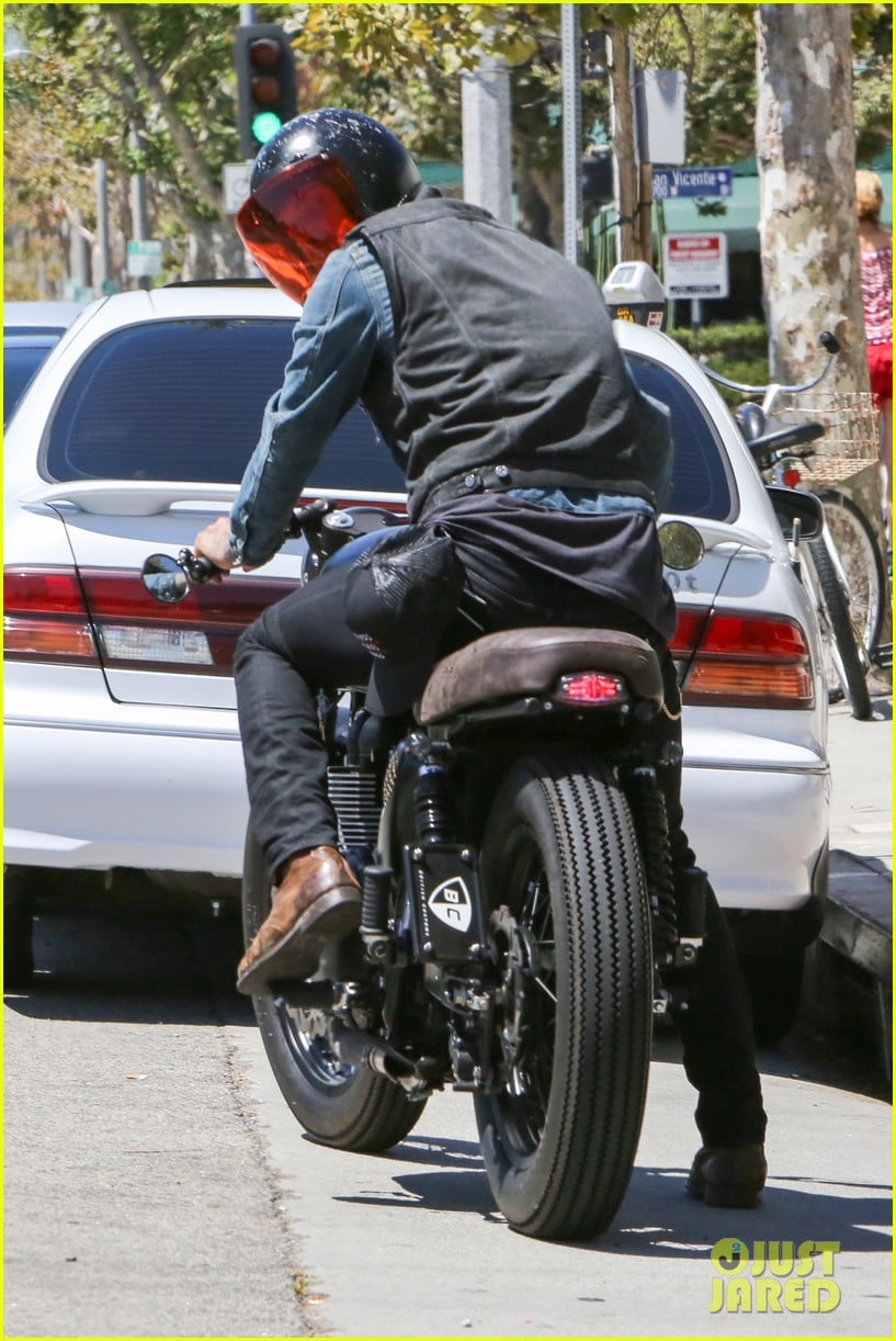 David Beckham Goes For a Sunday Motorcycle Ride: Photo 3439770 | David ...