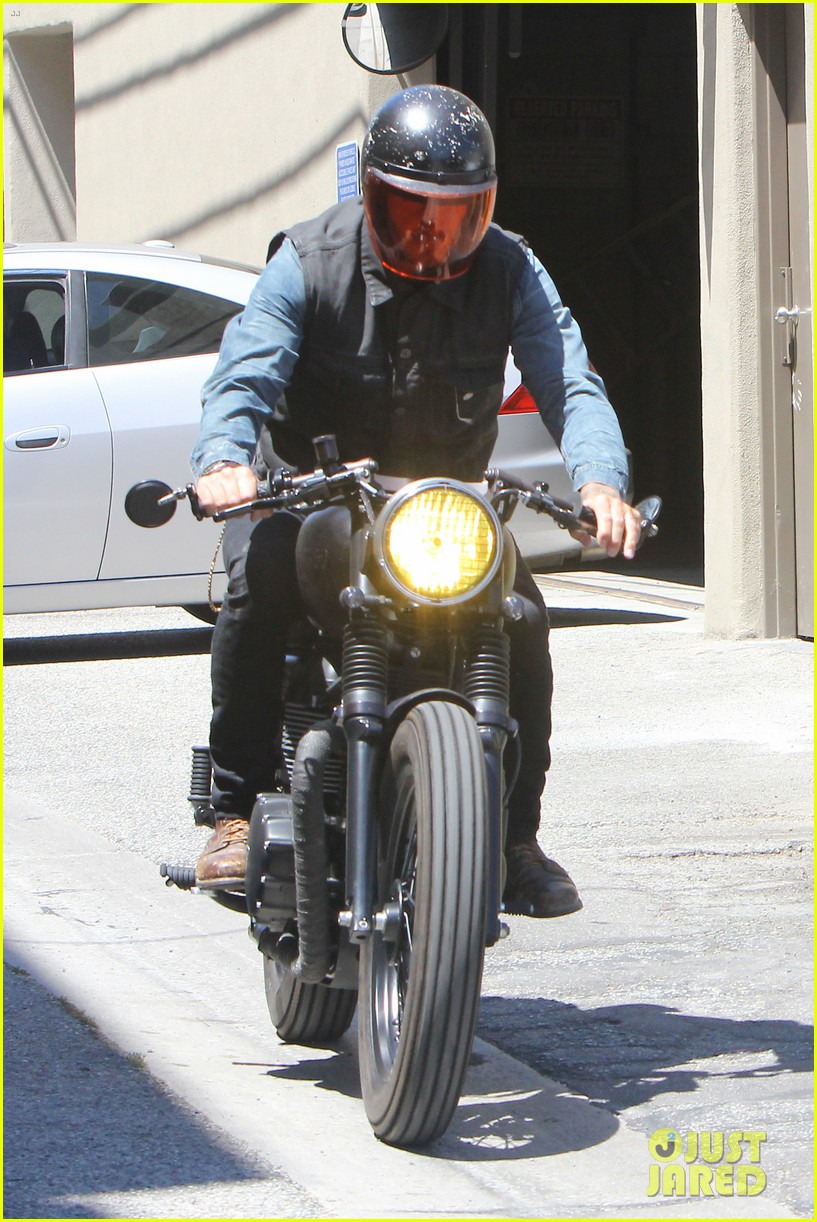 David Beckham Goes For a Sunday Motorcycle Ride: Photo 3439772 | David ...