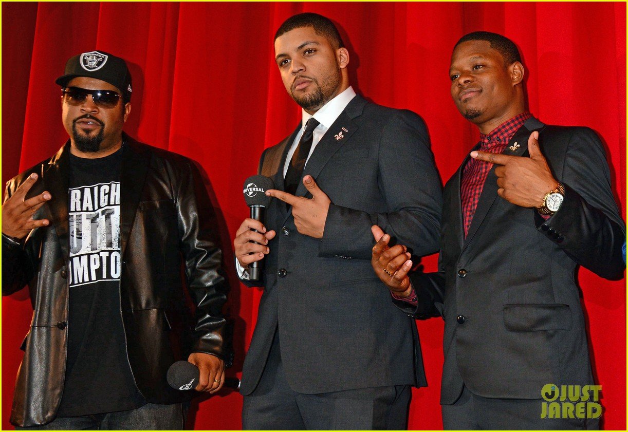 Ice Cube & Son O'Shea Jackson Jr. Are 'Straight Outta Compton' In ...