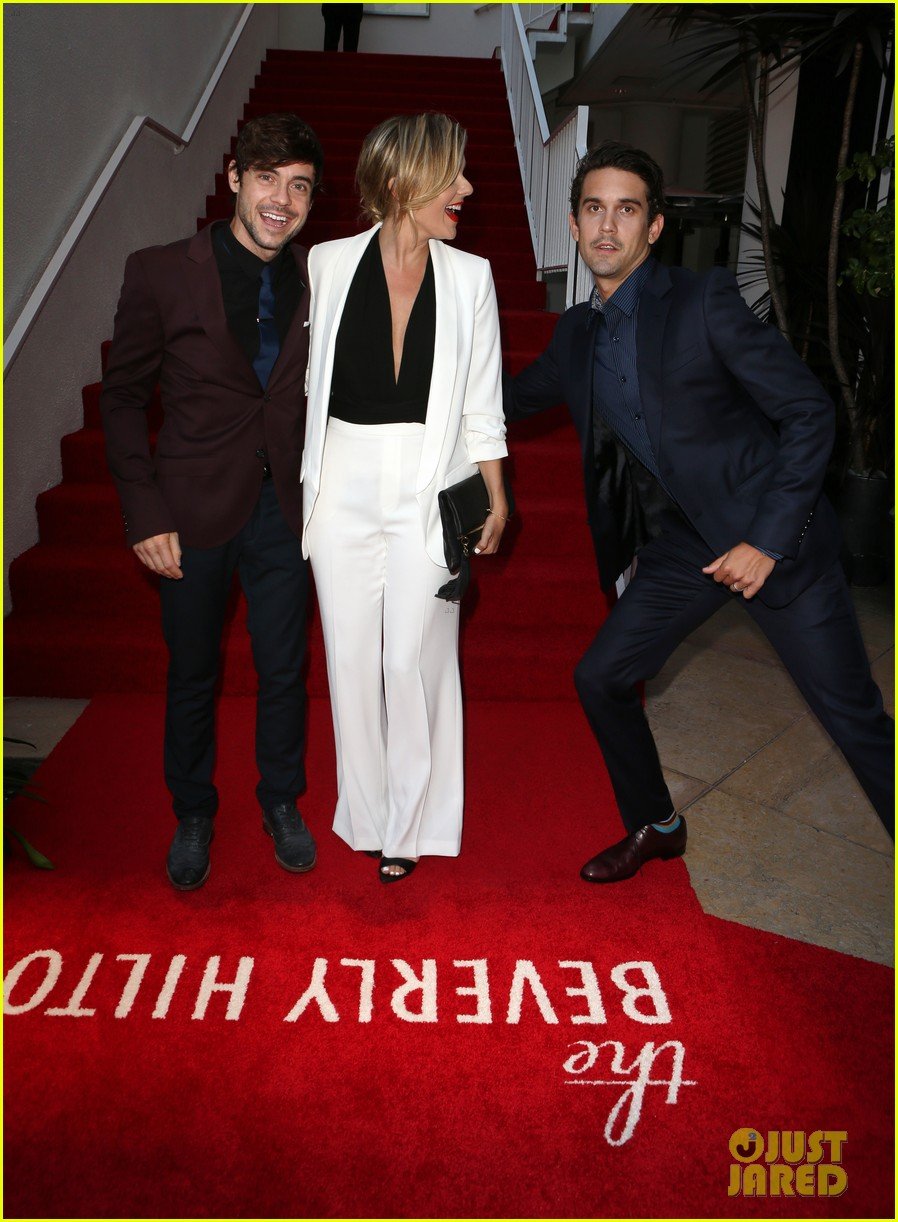 Kaley Cuoco Rings In the Beverly Hilton Hotel's Anniversary with Ryan ...