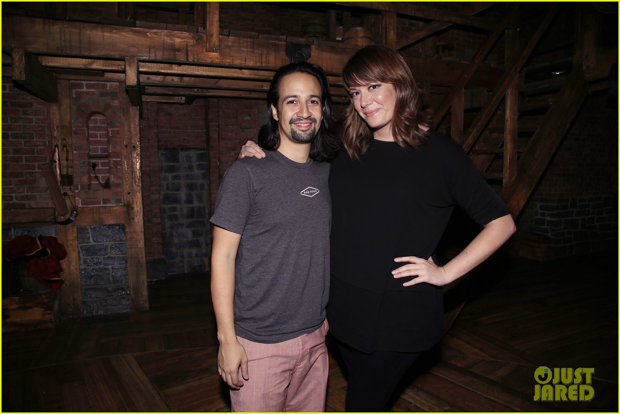 Jonathan Groff Gets Support from Sutton Foster at 'Hamilton'!: Photo ...