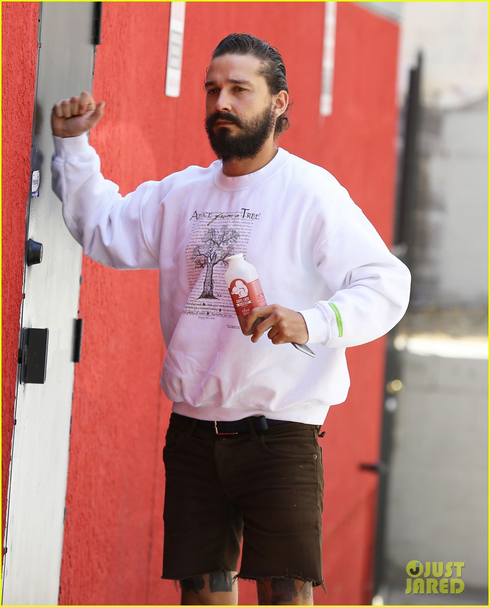 Shia LaBeouf Rocks a Man Bun to Boxing Class in L.A.: Photo 3441836 ...