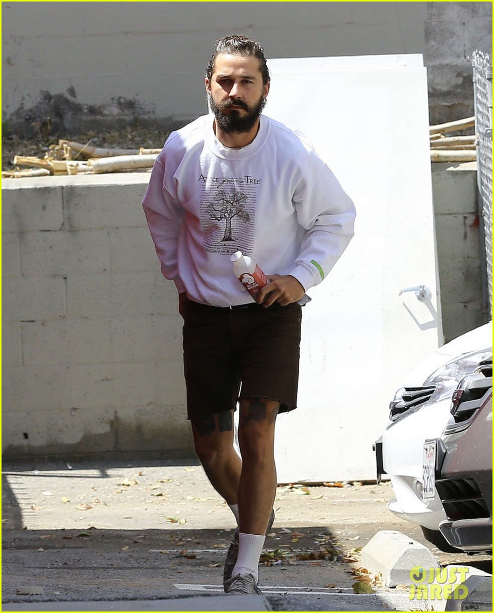 Shia LaBeouf Rocks a Man Bun to Boxing Class in L.A.: Photo 3441840 ...