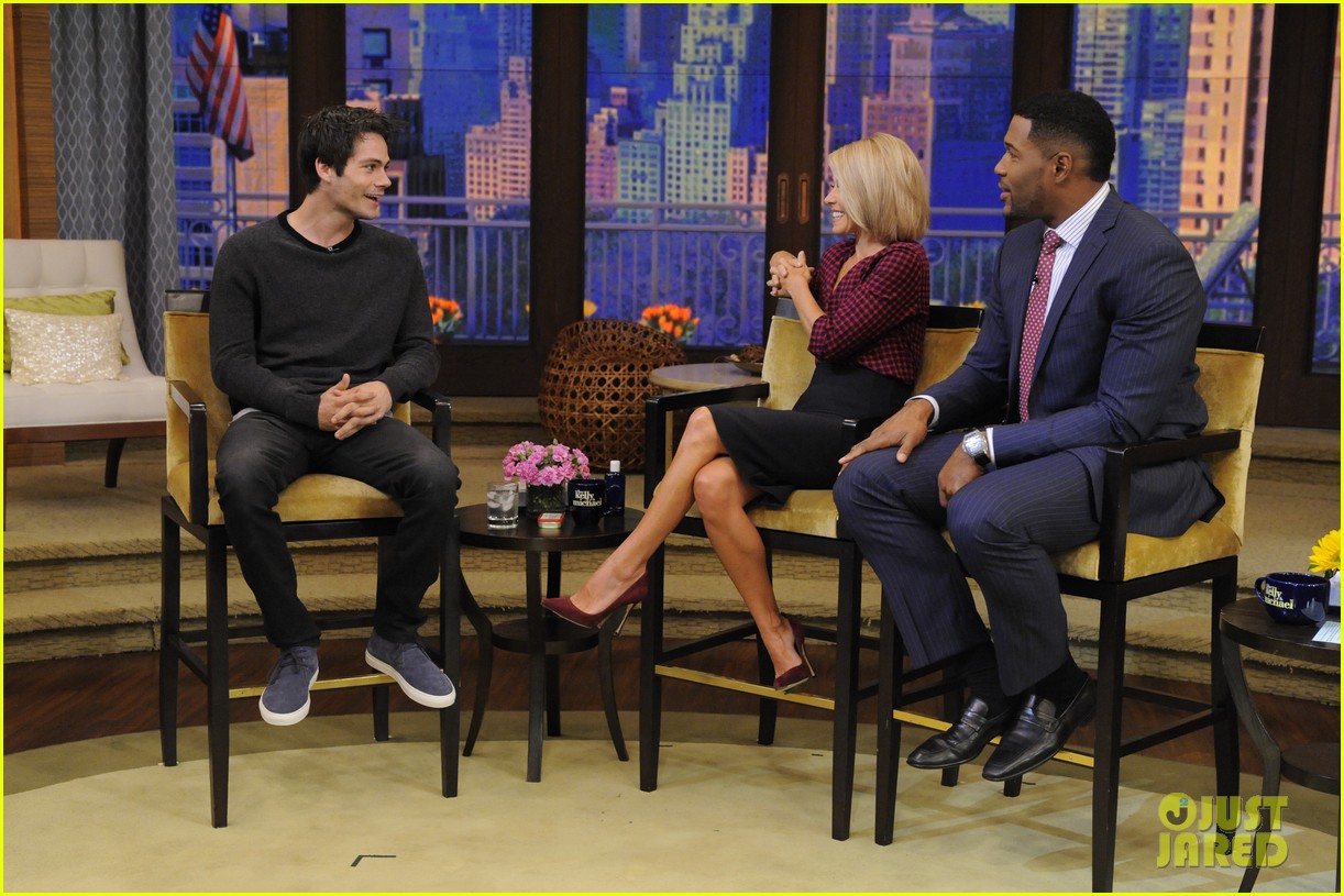 Dylan O'Brien Makes the Rounds Promoting 'Maze Runner: The Scorch ...