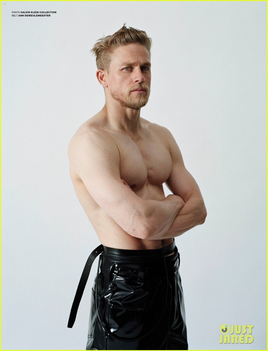 Charlie Hunnam Shows His Six Pack, Talks 'Emotionally Destructive ...