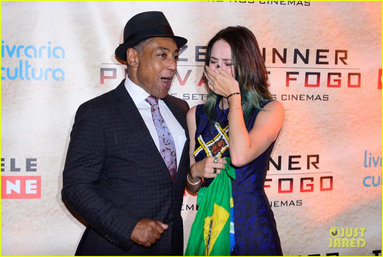 Kaya Scodelario Cries At Brazilian Premiere of 'Maze Runner: The Scorch ...