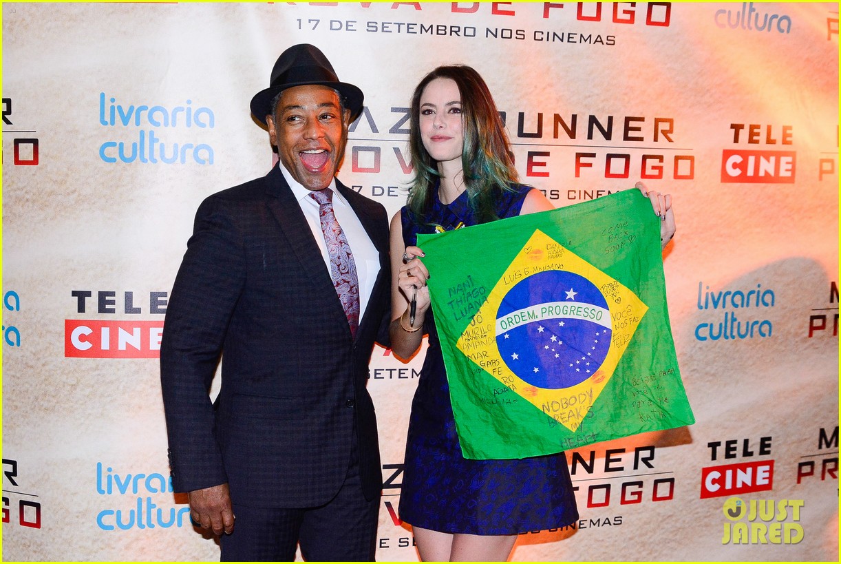 Kaya Scodelario Cries At Brazilian Premiere of 'Maze Runner: The Scorch ...