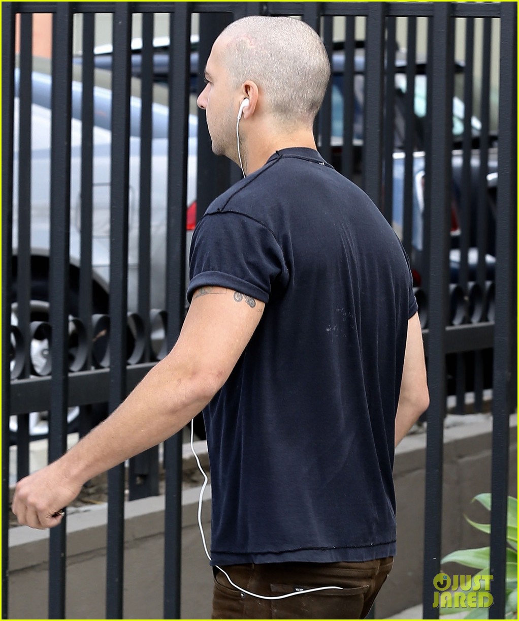 Photo: shia labeouf shaved head 07 | Photo 3452860 | Just Jared ...