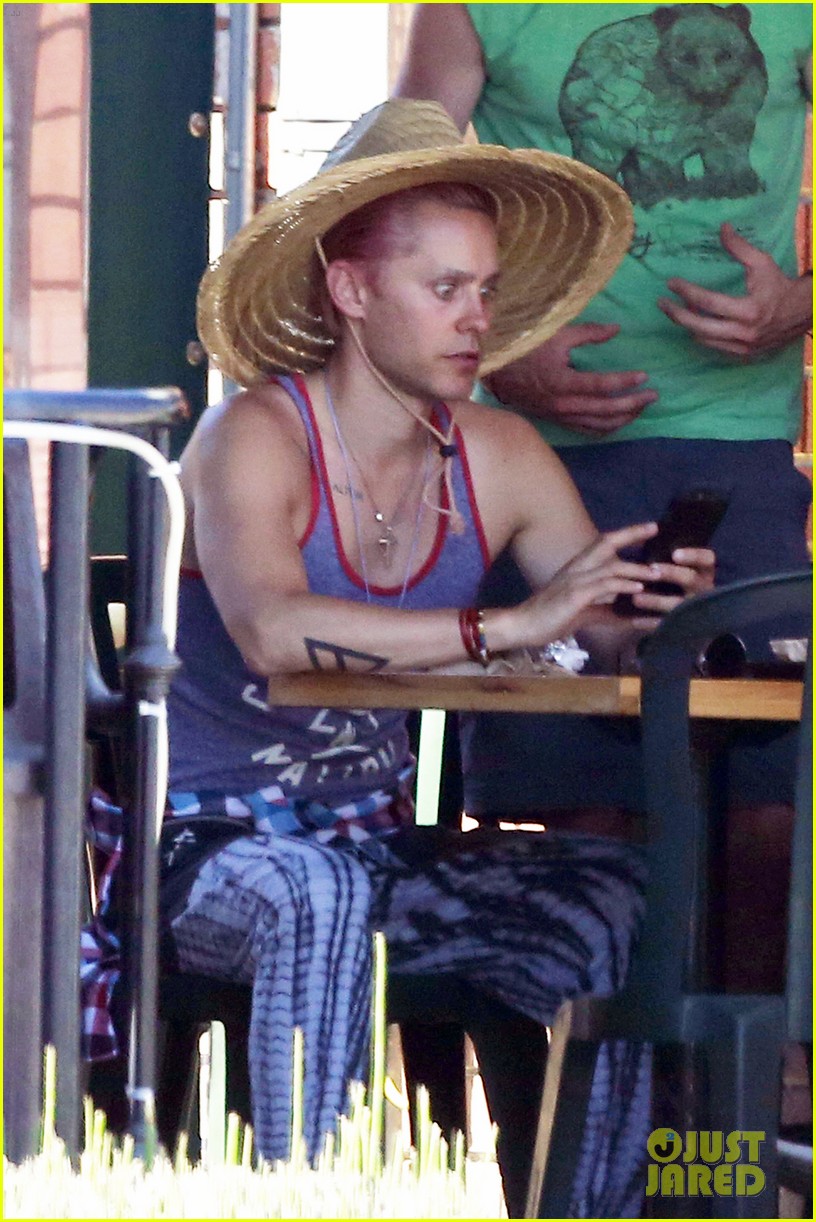 Jared Leto Steps Out for Lunch with Sasha DiGiulian!: Photo 3454410 ...
