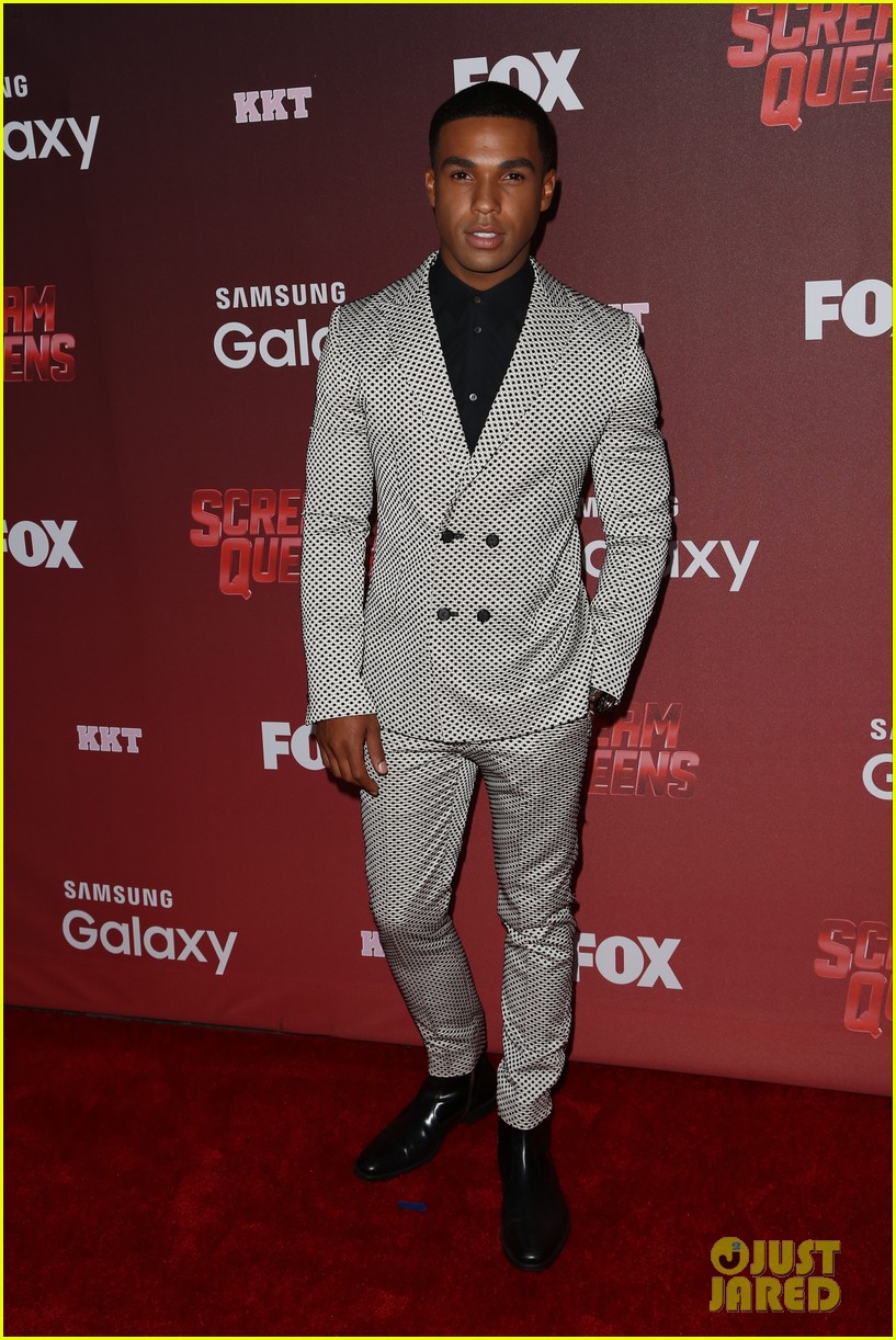 Matt Bomer & Nick Jonas Both Rock Blazer-Sweater Combos at 'Scream ...