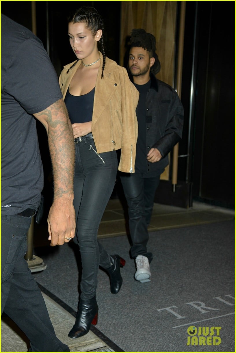 The Weeknd & Girlfriend Bella Hadid Step Out for Date Night!: Photo ...