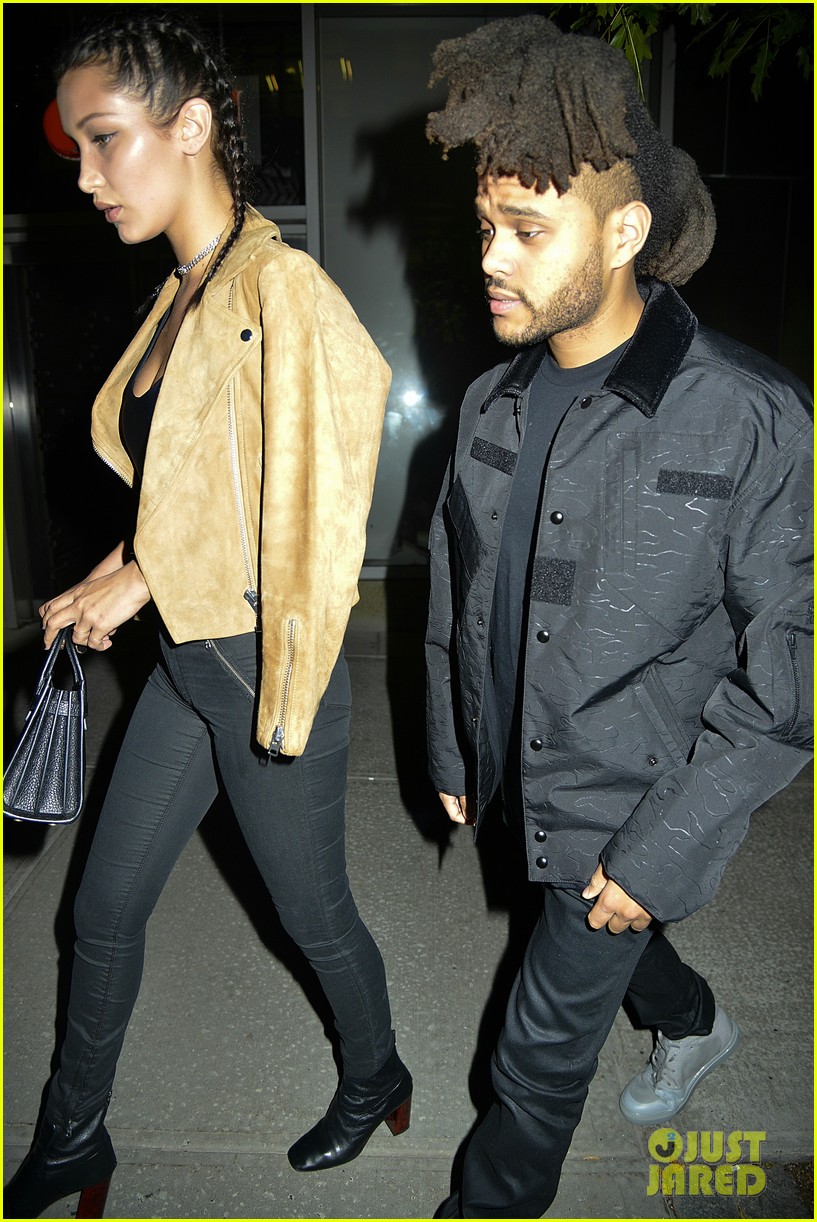 The Weeknd & Girlfriend Bella Hadid Step Out for Date Night!: Photo ...