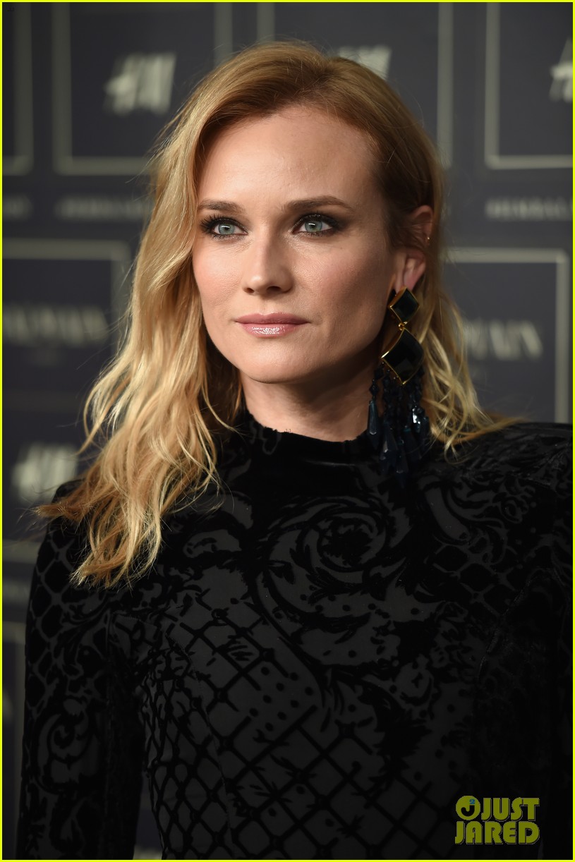 Diane Kruger Stuns In Black at Balmain x HM Launch: Photo 3487673 ...