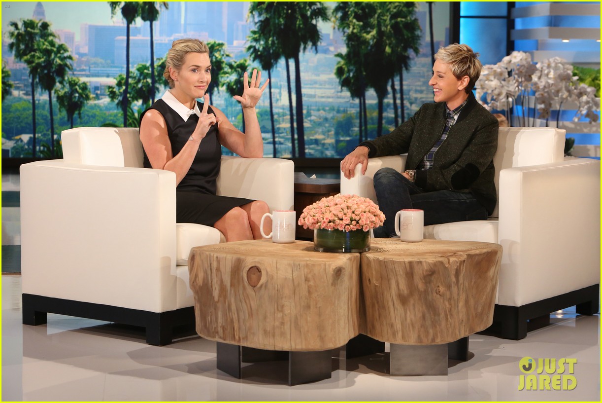 Kate Winslet Talks Turning 40 on 'Ellen' - Watch Now!: Photo 3481948 ...