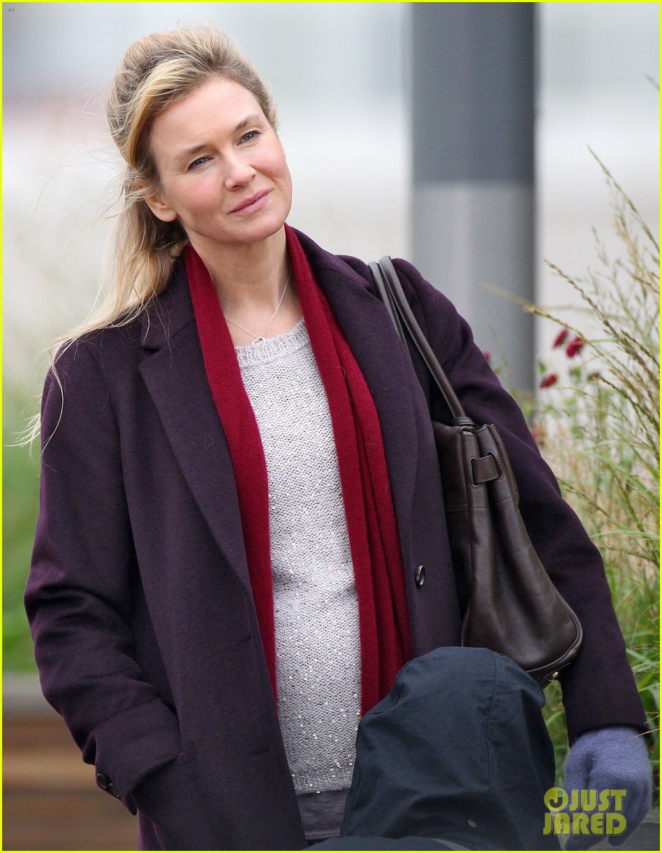 Renee Zellweger Gets Flirty with Patrick Dempsey on 'Bridget Jones' Set ...