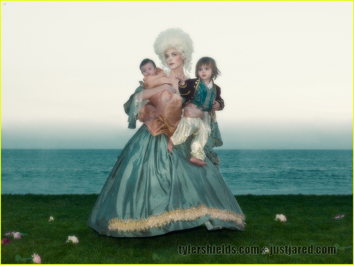 Jaime King Plays Marie Antoinette with Her Baby Boys in Tyler Shields ...