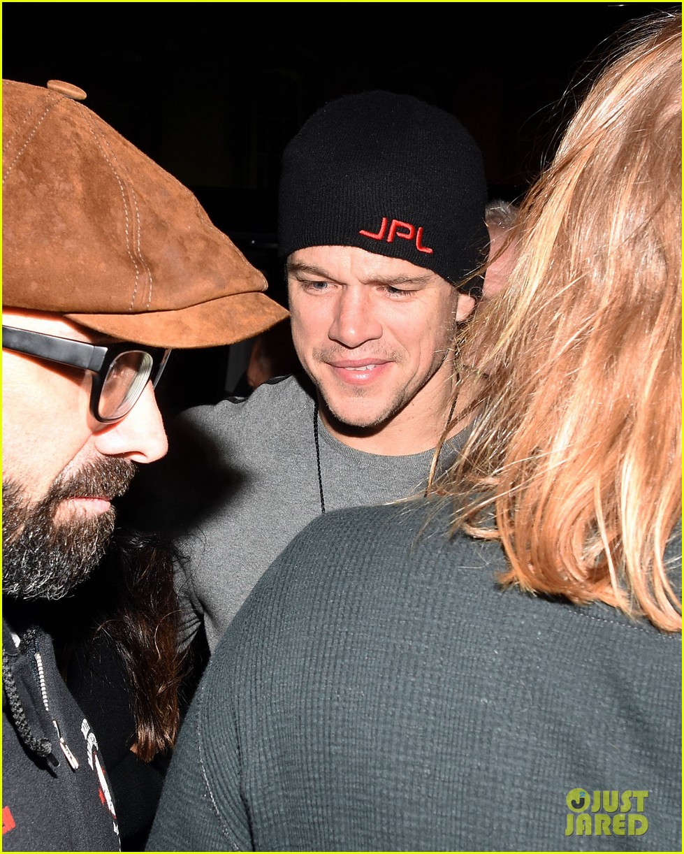 Matt Damon & Colin Farrell Hit Up the U2 Concert in Dublin: Photo ...