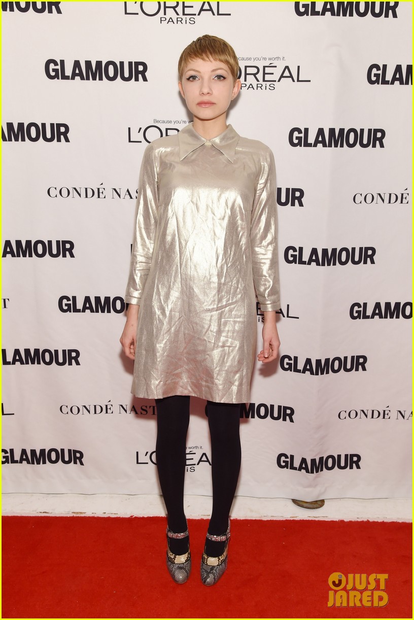 Ellie Goulding & Rowan Blanchard Make Stylish Arrivals at 2015 Glamour ...