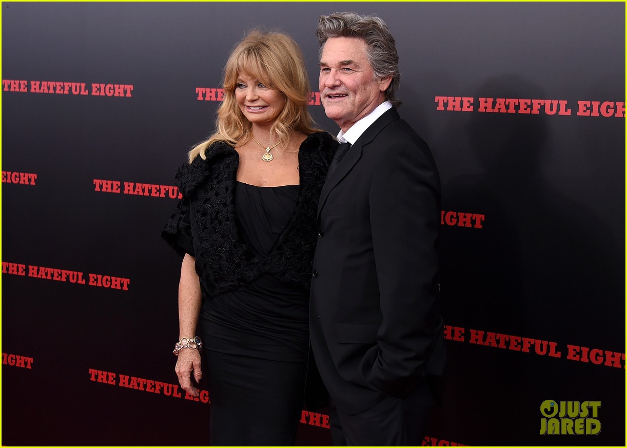 Kate Hudson Supports Kurt Russell at 'The Hateful Eight' NYC Premiere ...