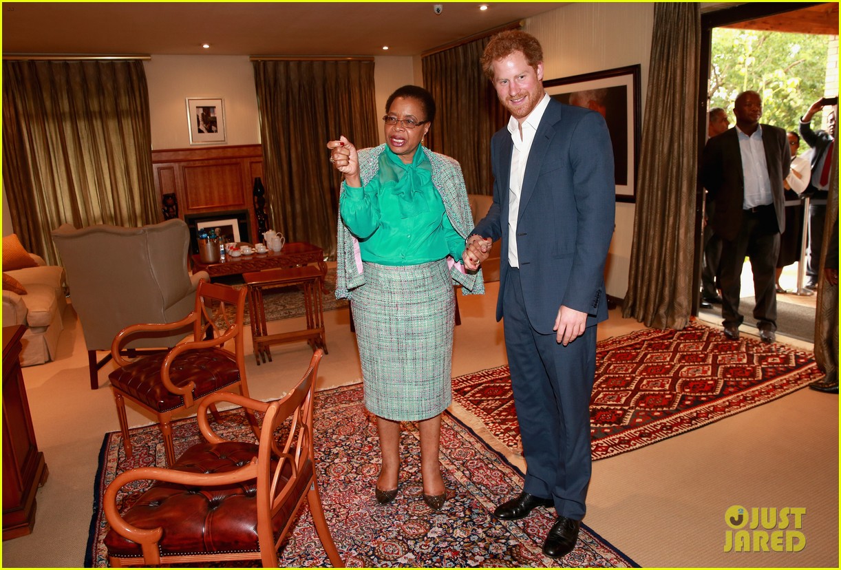 Prince Harry Ends South African Tour with Special Tribute to Nelson ...