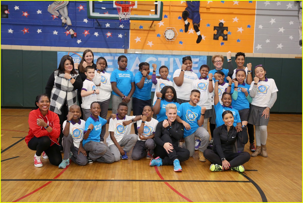 Pink Becomes UNICEF Ambassador & Joins Fight to End Malnutrition: Photo ...