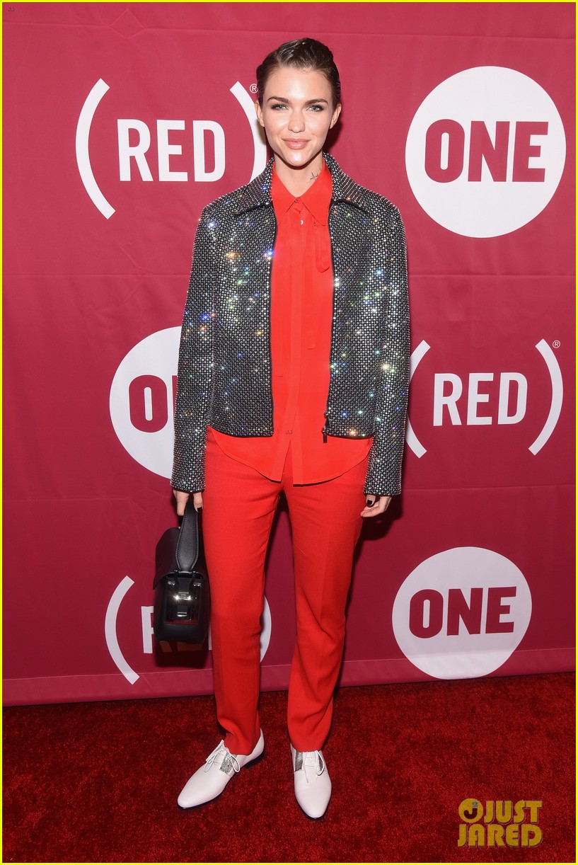 Ruby Rose Sparkles At (RED) Concert After Filming 'John Wick 2'!: Photo ...