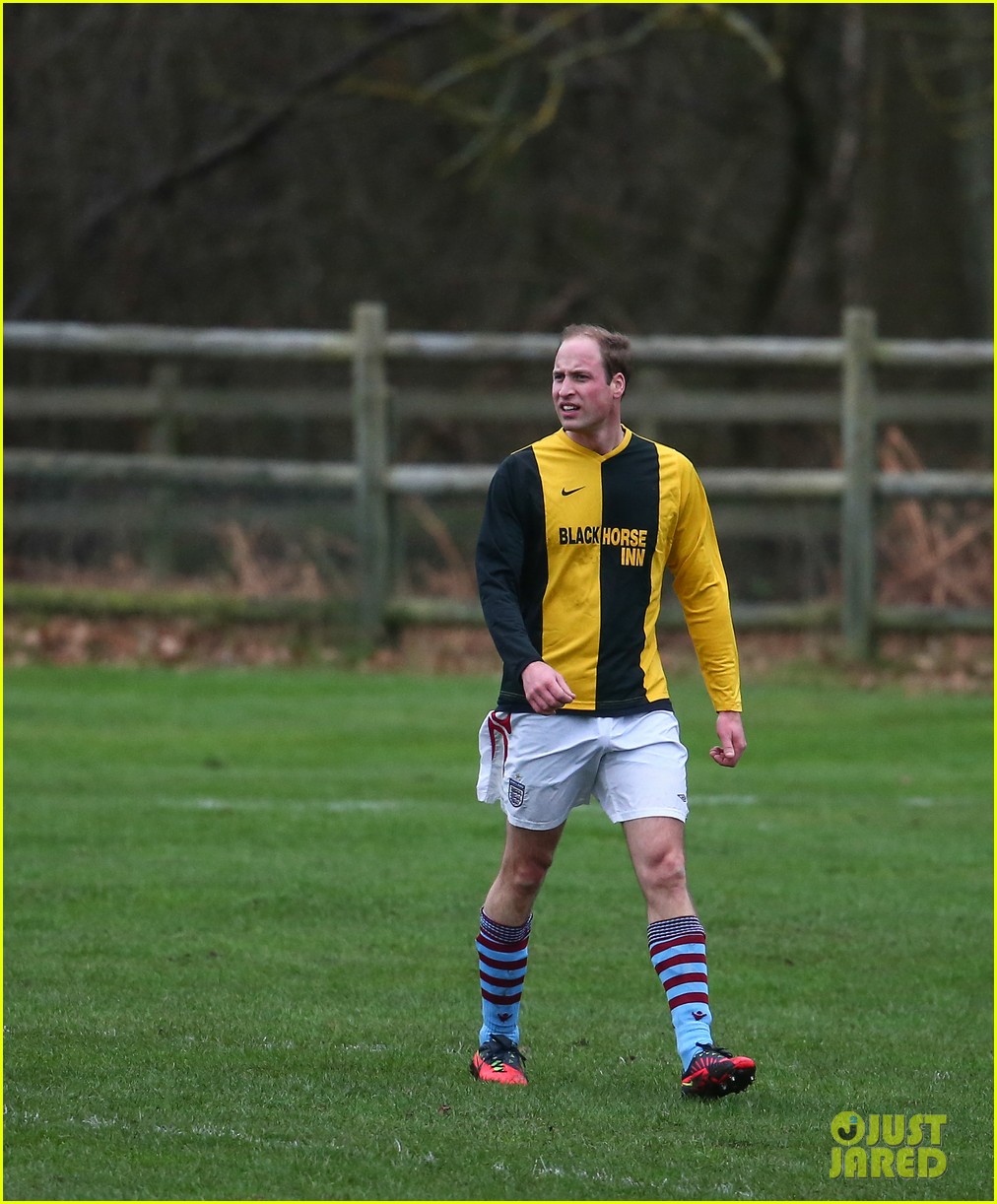 Prince William & Prince Harry Compete in Annual Christmas Eve Soccer ...