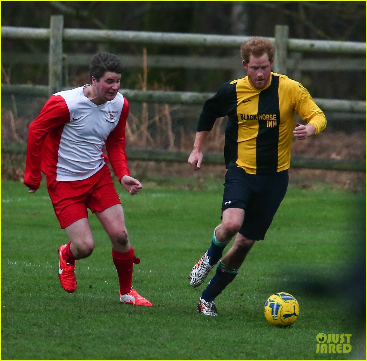 Prince William & Prince Harry Compete in Annual Christmas Eve Soccer ...