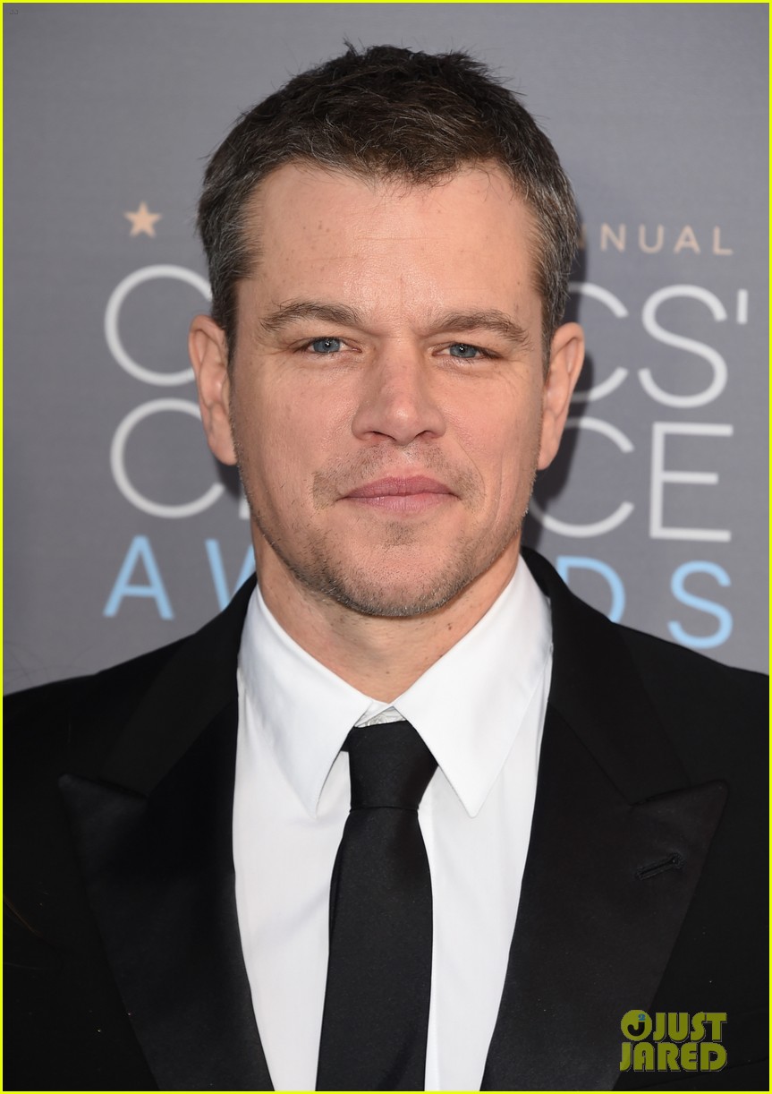 Matt Damon Brings His Wife Luciana to Critics' Choice Awards 2016 ...
