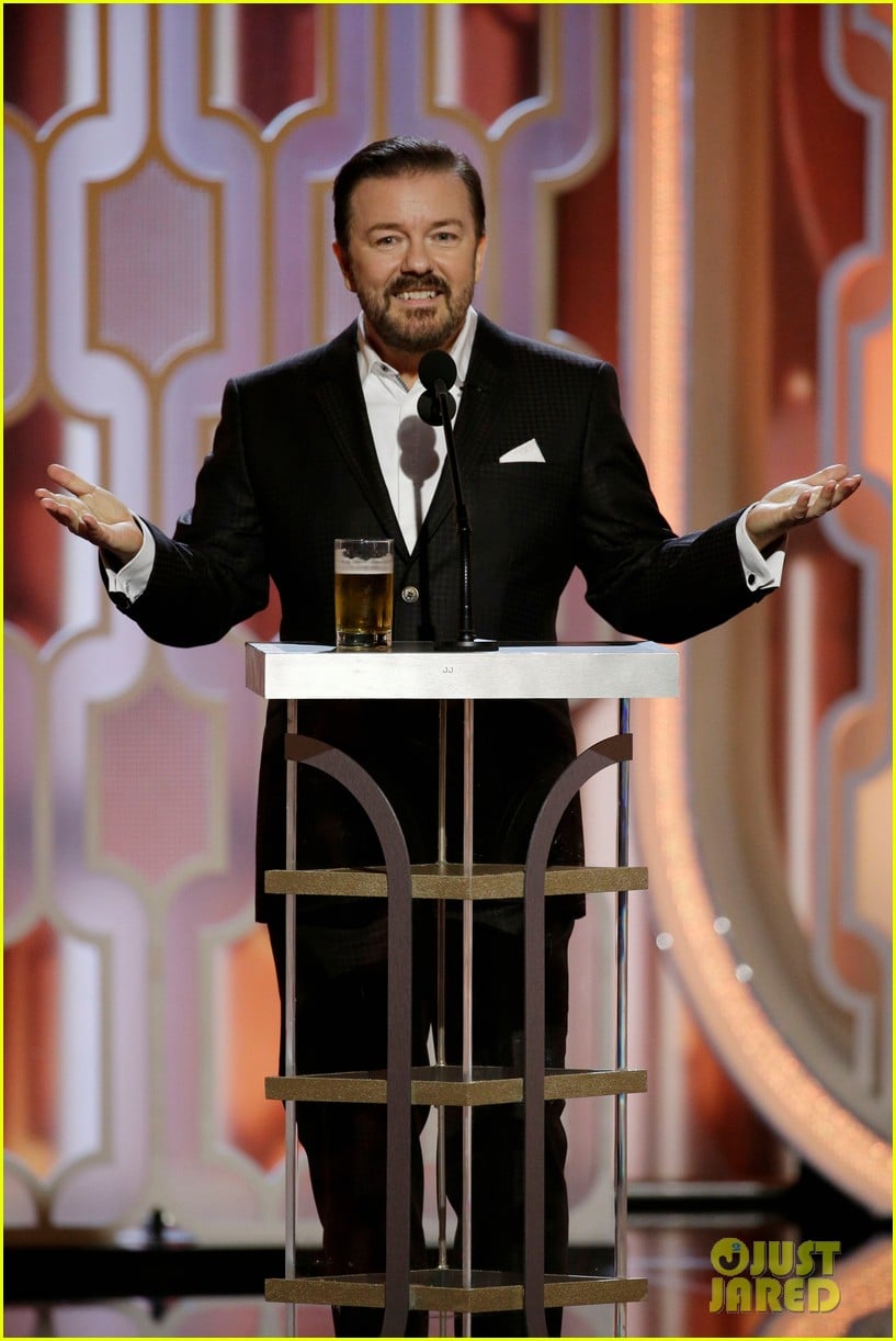 What Did Ricky Gervais Say to Mel Gibson at Golden Globes 2016? See ...