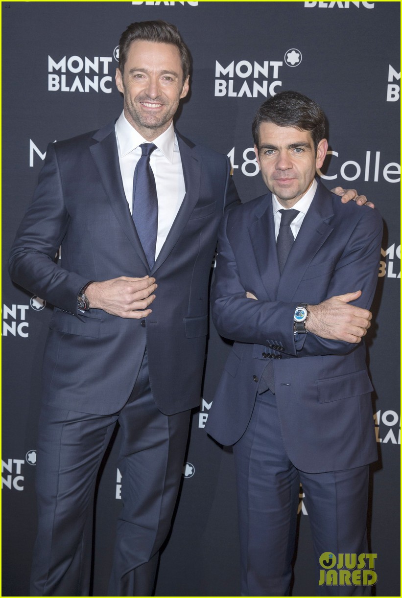 Hugh Jackman Has 'Awesome Night In Geneva' for Montblanc!: Photo ...