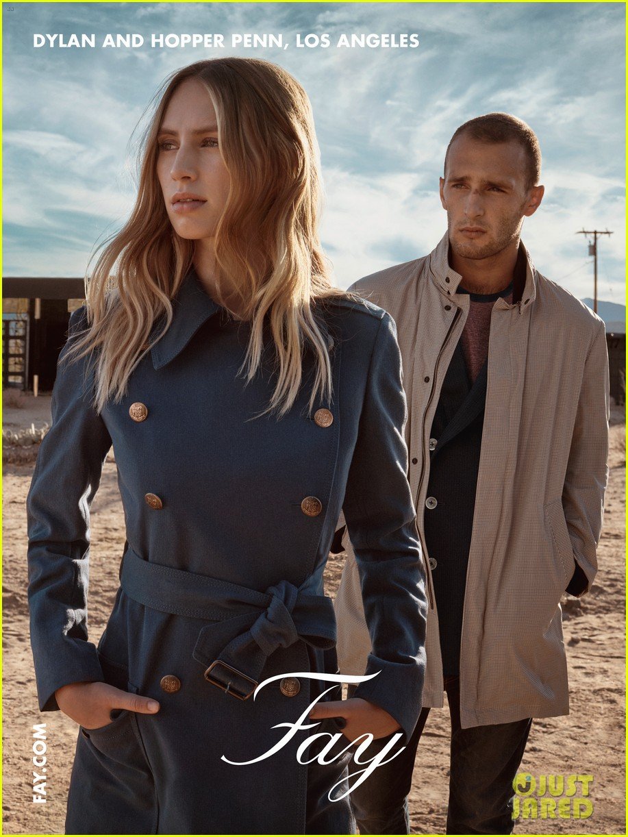 Dylan & Hopper Penn Star in First Fashion Campaign Together!: Photo ...