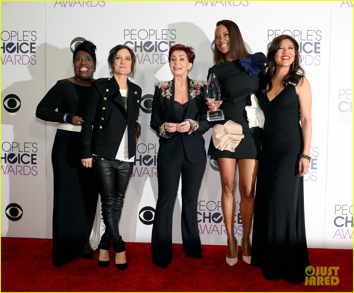 Random Guy Storms Stage During 'The Talk' Acceptance Speech at People's ...