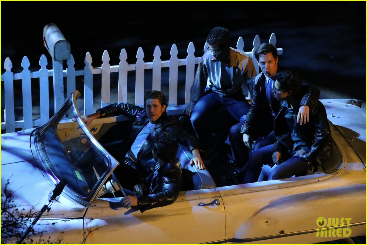 Grease: Live's Danny: Aaron Tveit Got Ripped for the Show!: Photo ...